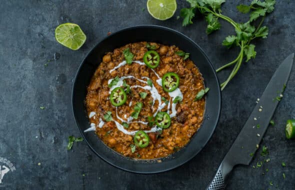 World’s Best Vegan Red Curry Chili - Fit Men Cook