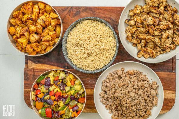 Mix & Match High Energy Meal Plan - Fit Men Cook