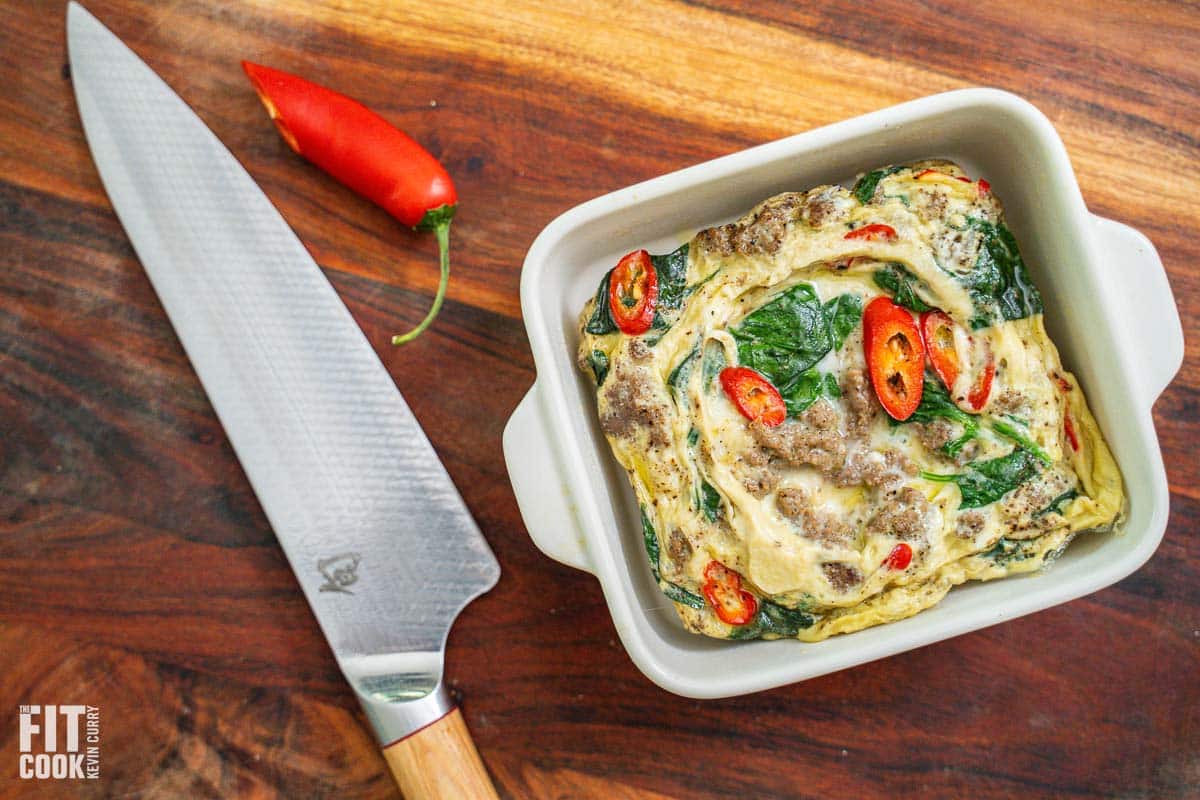 Microwave Frittata Recipe - Fit Men Cook