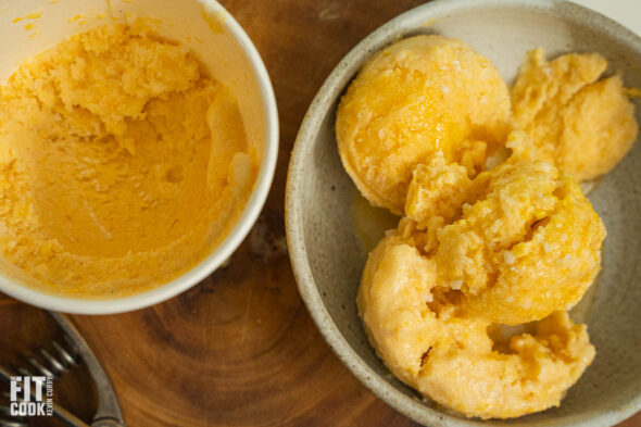 Orange Nice Cream - Fit Men Cook