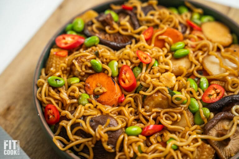 Vegan Ramen Recipe - Fit Men Cook
