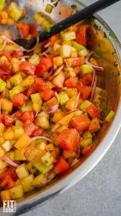 Melon Salad with Chile & Lime - Fit Men Cook