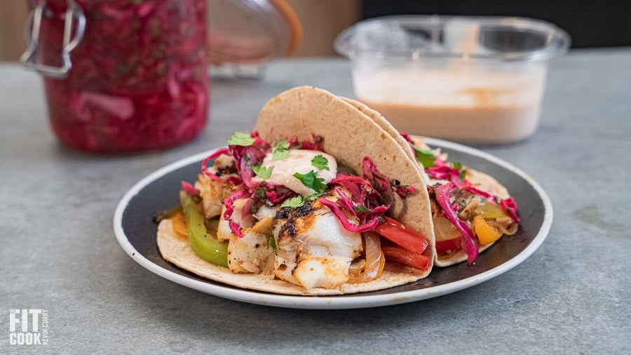Fish Fajitas - Fit Men Cook