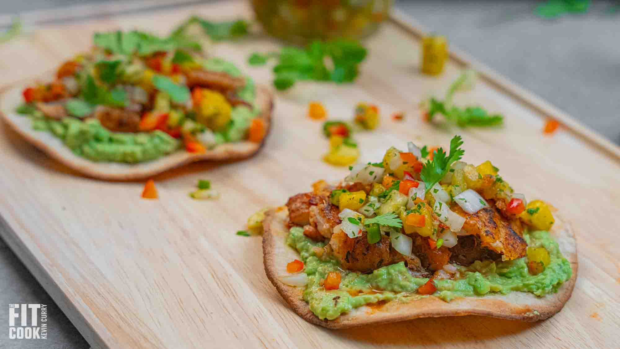 Easy Blackened Fish Tostadas Recipe - Fit Men Cook
