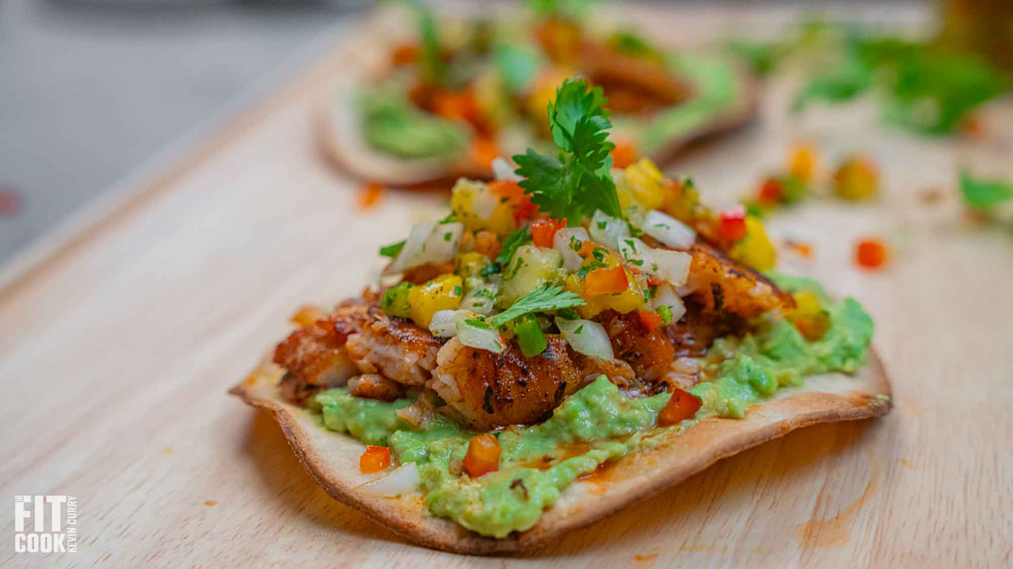 Easy Blackened Fish Tostadas Recipe - Fit Men Cook