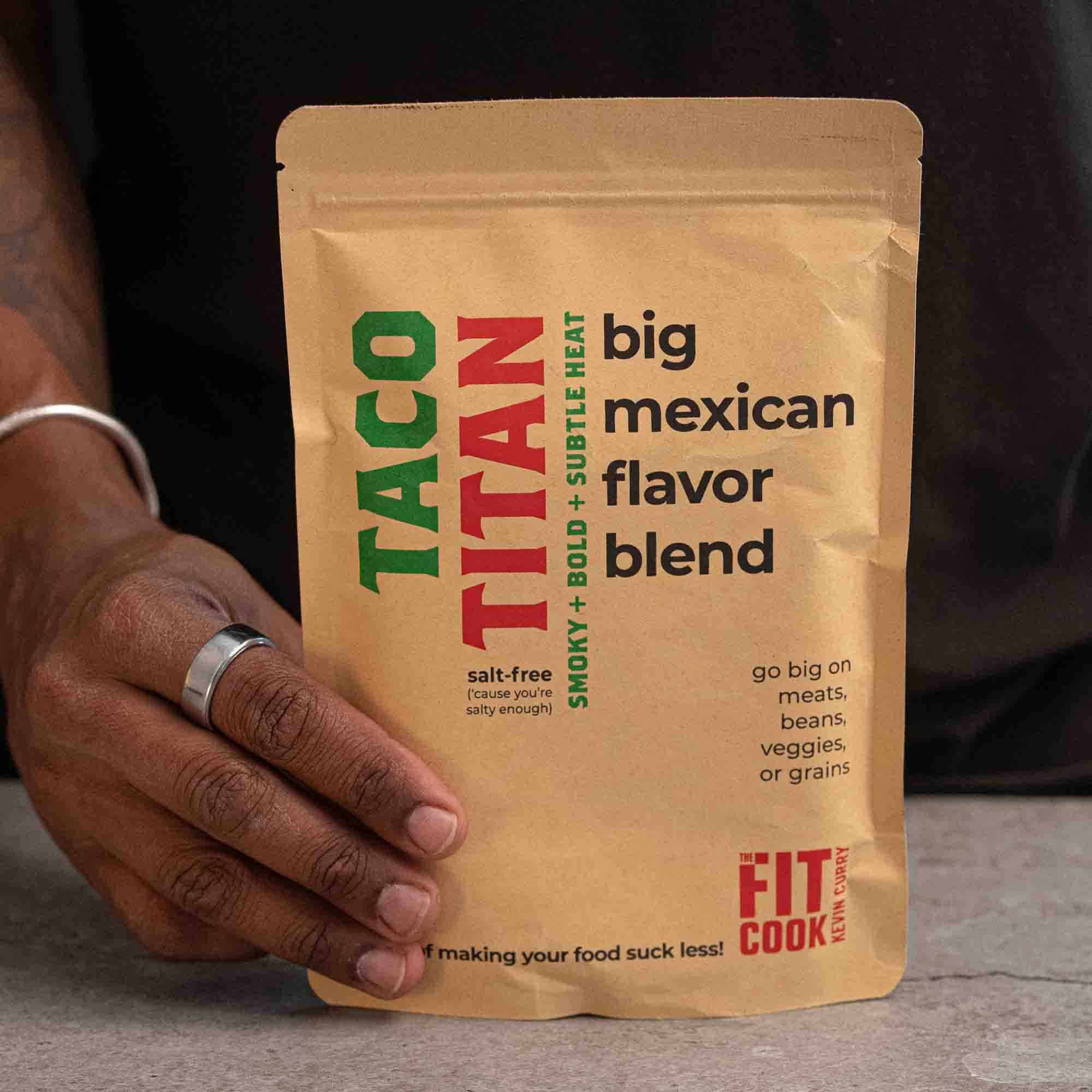 Taco Titan Seasoning – Bold Mexican Spice | Fit Men Cook