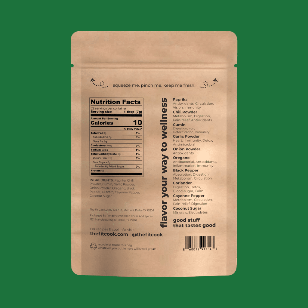 Taco Titan Seasoning – Bold Mexican Spice | Fit Men Cook