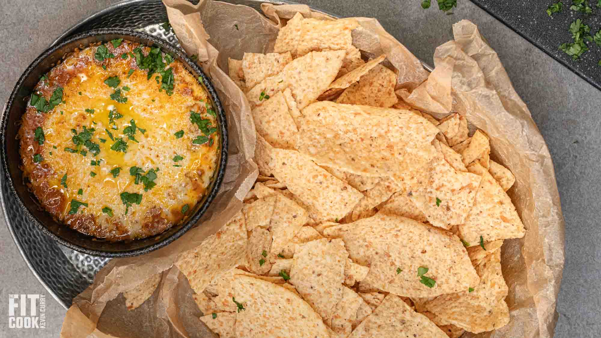Hot Potato Bean Queso Dip - Leftover Recipe - Fit Men Cook